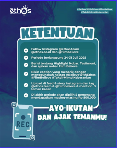 Ethos IG Reels Competition | Ethos Kreatif Indonesia
